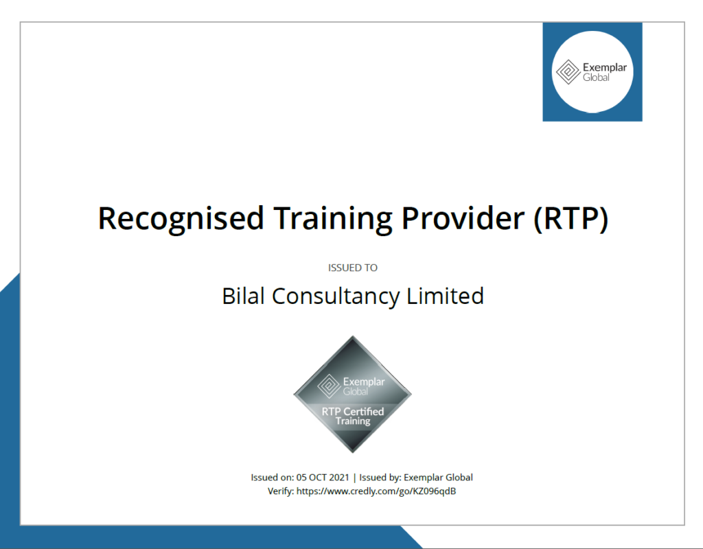 Bgmc Exemplar Global Accredited Examination Exemplar Global Accredited Certifications