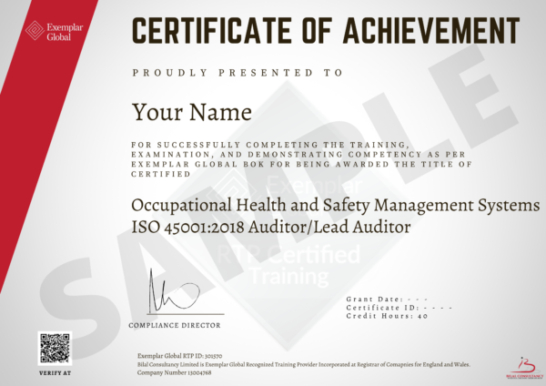 All Courses Bgmc Exemplar Global Accredited Examination